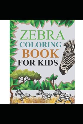 The Zebra Drawing Book for Kids: Create Your Own Zebra World by Mr ...