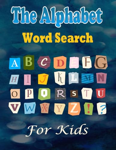 The Alphabet Word Search For Kids: The Alphabet letters Themed Puzzle ...