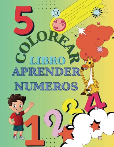 COLOREAR LIBRO APRENDER NÚMEROS: Divertida Actividad Infantil para ...