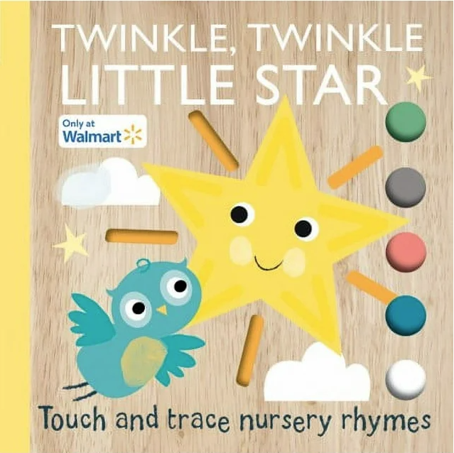 Twinkle, Twinkle, Little Star: touch and trace nursery rhymes by Emily ...