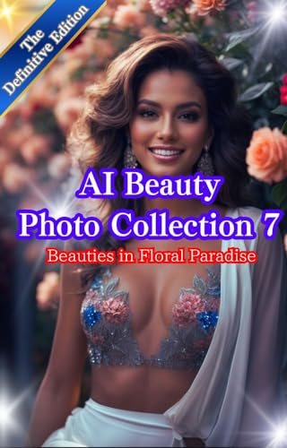 AI Beauty Photo Collection 7 -AI Beauties in Floral Paradise-: "Challenging Infinite Beauty" by ...