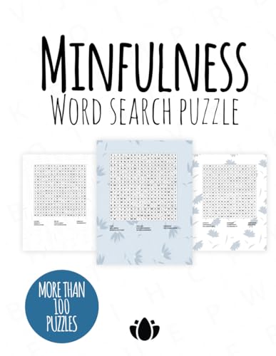 Mindfulness Word Search: Inspirational and Motivational Word Search for ...