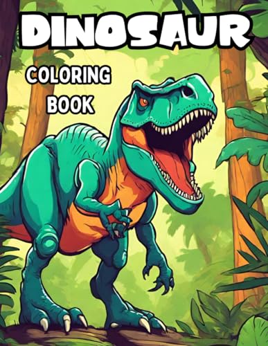 Dinosaur Color Book for kids: with 40 amazing coloring pages ...