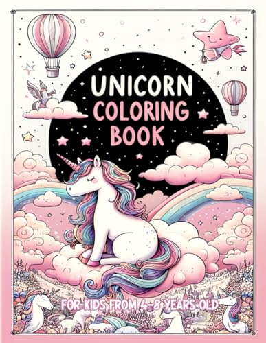 Unicorn Coloring Book: Fun and Enchanting Designs, Perfect For kids ...