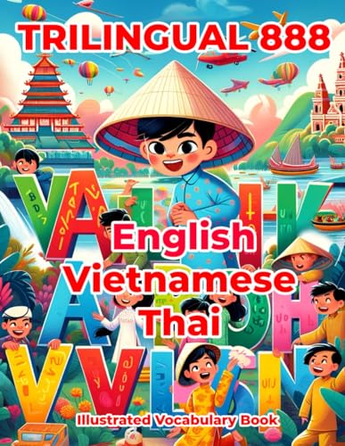 Trilingual 888 English Vietnamese Thai Illustrated Vocabulary Book ...