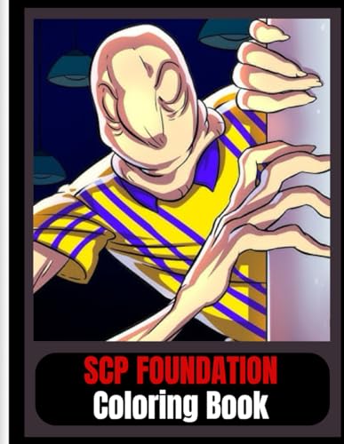 SCP FOUNDATION COLORING BOOK: Paperback Edition with 60+ High-Quality ...