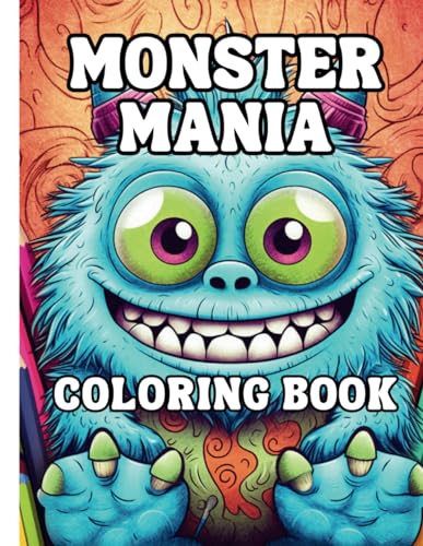 MONSTER MANIA: COLORING BOOK by Jenna Brantley | Goodreads