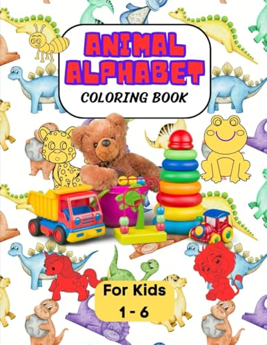 Animal Alphabet Coloring Book: Colorful Adventures from A to Z: Explore ...