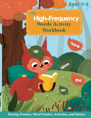 My High-Frequency Words Activity Workbook: Tracing Sight Words, Word ...