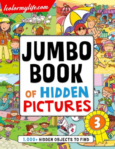 Jumbo Book of Hidden Pictures 3: A Fun and Interactive Challenge ...