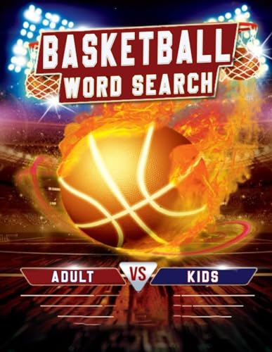 Basketball Word Search: Puzzle Book for Adults and Teens, Gifts for ...