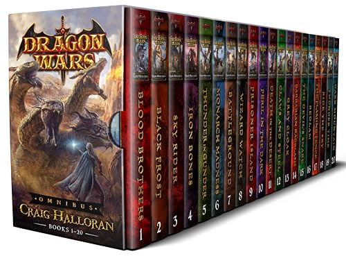 Dragon Wars Omnibus: 20-Book Collection : Epic Fantasy Adventure Series ...