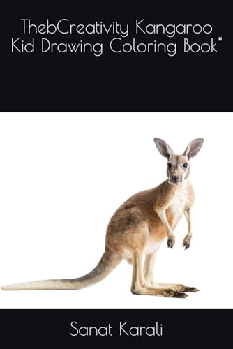 ThebCreativity Kangaroo Kid Drawing Coloring Book" by Sanat Kumar ...