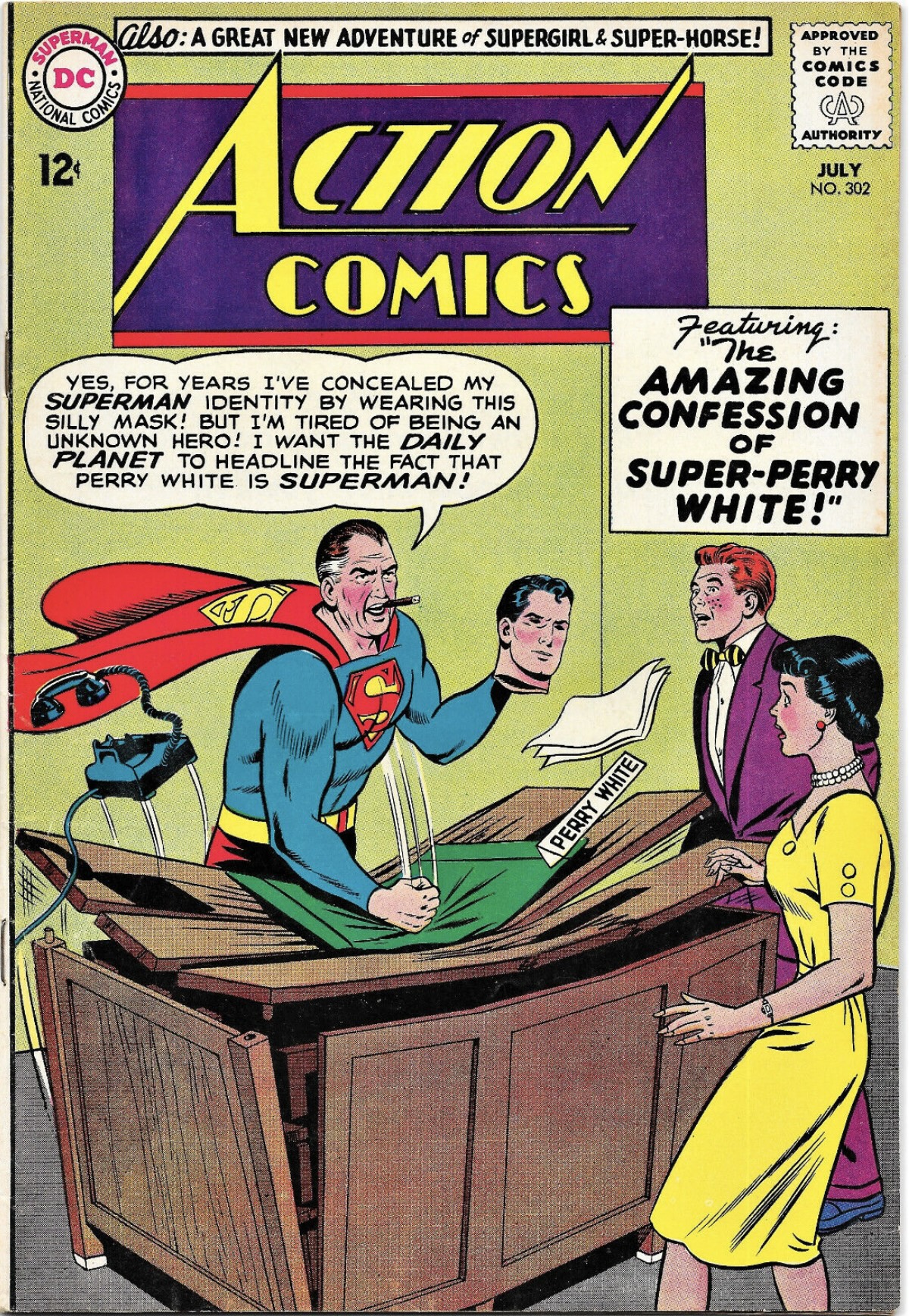 Action Comics (Vol 1, #302) by Curt Swan | Goodreads