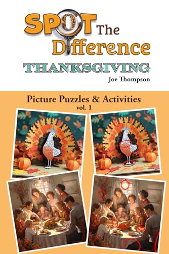 Spot The Difference - Thanksgiving - Picture Puzzles & Activities | Vol ...