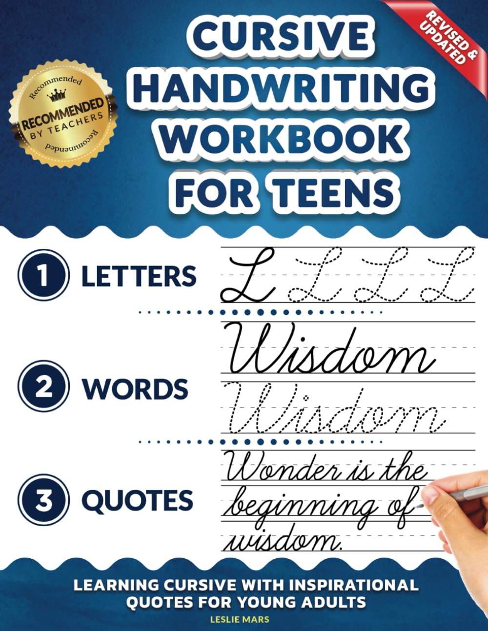 Cursive Handwriting Workbook for Teens: Learning Cursive with ...