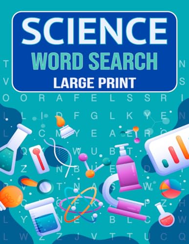Challenging Science Word Search Puzzle Book for Adults: 100 Word Search ...