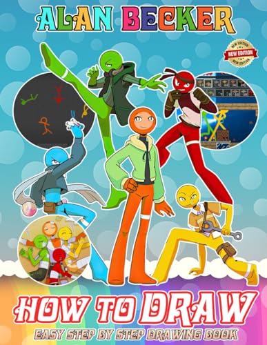How To Draw Alan Bec-ker and Coloring Book: Deluxe Edition Learn to ...