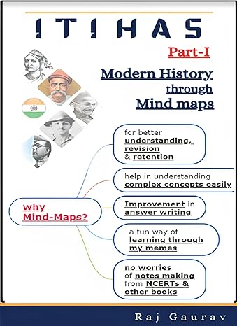 ITIHAS Modern History through Mind Maps Part I by Raj Gaurav | Goodreads