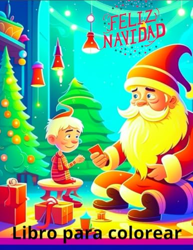 Libro Para Colorear de Navidad: Libro Para Colorear de Navidad Para ...