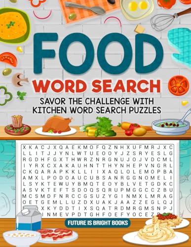 Food word search: Savor the Challenge with Kitchen Word Search Puzzles ...