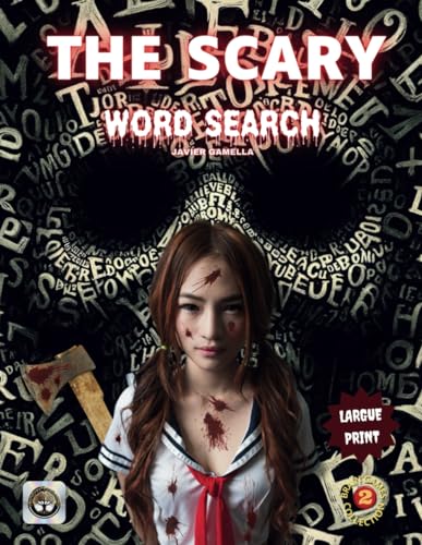 The Scary Word Search: 2024 Word Search for Adults and Teens with 80 ...