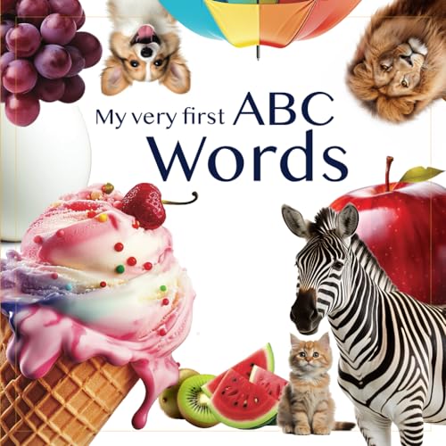 My very first ABC Words: Learning alphabet book for toddler : Vivid and ...