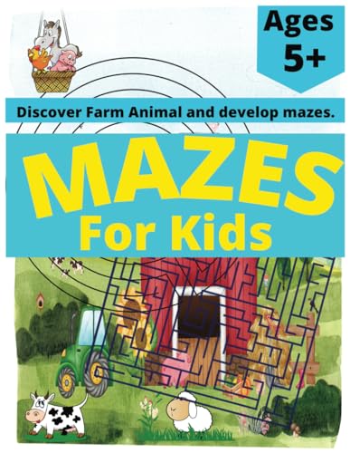 Mazes for children on the farm with more than 60 mazes with their ...