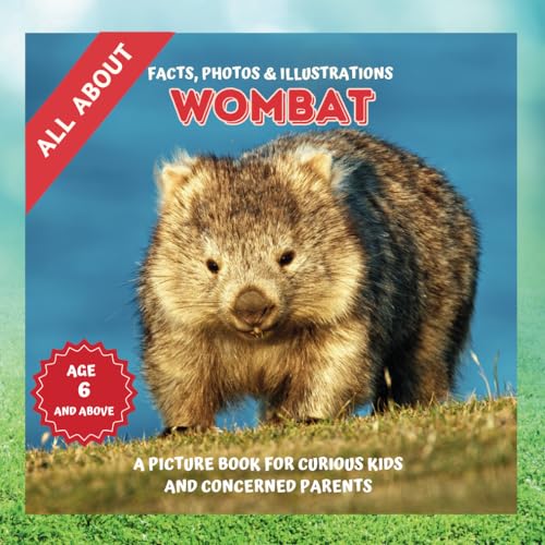 All about Wombats | Facts, Photos and Illustrations: A Picture Book for ...