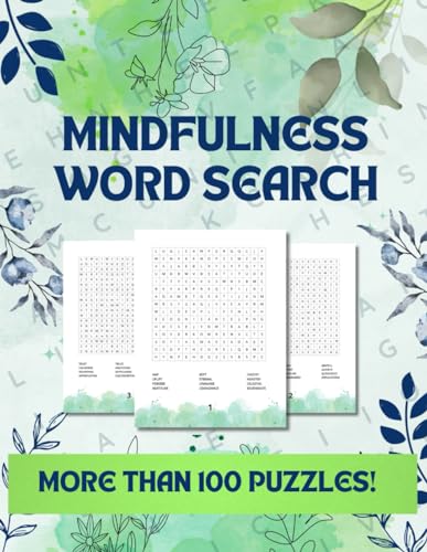 Mindfulness Word Search: Immerse yourself in calming word puzzles ...