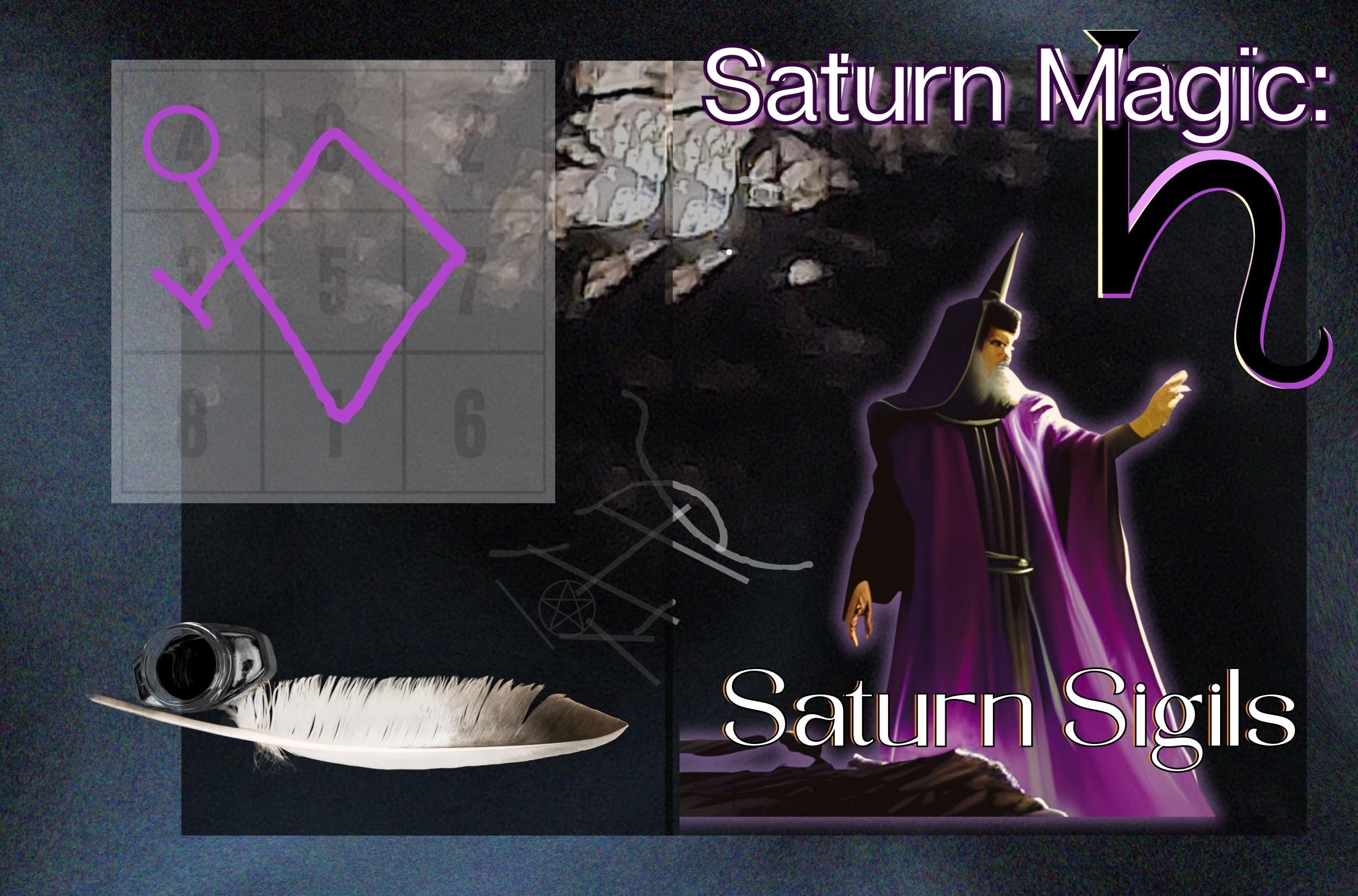 Saturn Magic: Saturn Sigils: Self-Contained System of Esoteric ...