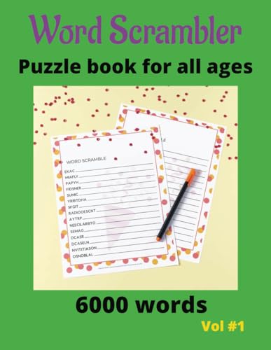 Word Scramble: Puzzle Book for all Ages by Mrs Raisa Hackman | Goodreads