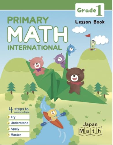 Primary Math International Grade 1 Lesson Book by Japan Math Corp ...