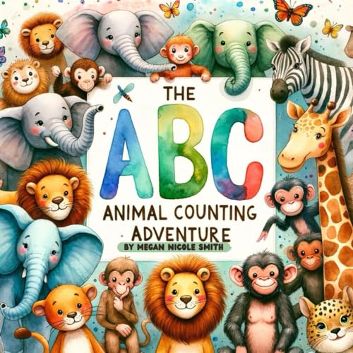 The ABC Animal Counting Adventure: Two Books in One! Say the ABCs TWICE ...