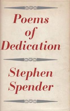 Poems of Dedication by Stephen Spender | Goodreads