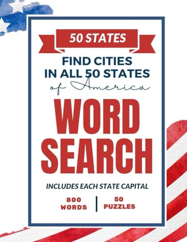 The 50 States of America - Word Search by Bertie Han Publishing | Goodreads