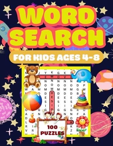 Word Search for Kids Ages 4-8: Brain Stimulation Word Find Game For ...