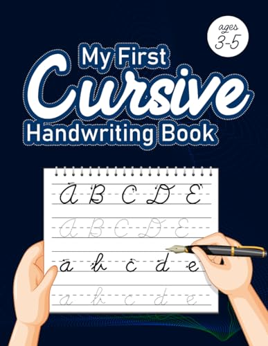 My First Cursive Handwriting Book: Cursive Letter Tracing Handwriting ...
