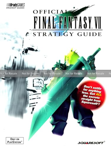 Final Fantasy VII (New) by BradyGames Official Strategy Guide | Goodreads
