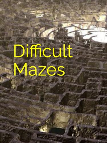 Difficult Mazes: Fun Activity for Everyone by Kadambini Banerjee ...