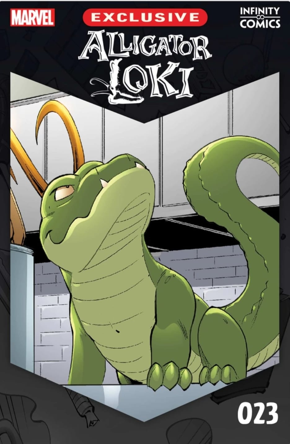 Alligator Loki Infinity Comic (2022) #23 by Alyssa Wong | Goodreads