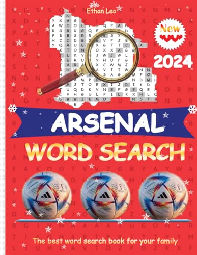 Arsenal FC Word Search: Legends, Triumphs, and Glory :The Big & Fun ...