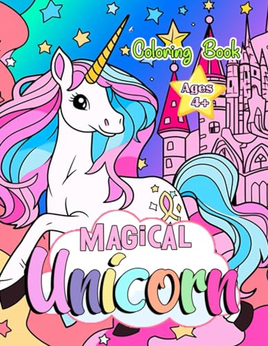 Magical Unicorn Coloring Book: Explore 100 Enchanting Coloring Pages ...