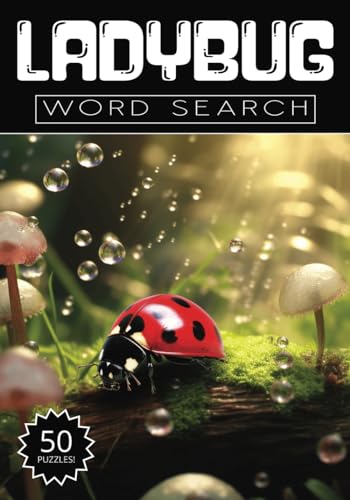 Ladybug Word Search: 50 Insect Puzzles, Word Find, Vocabulary Activity ...