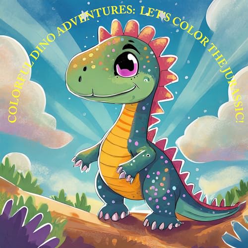 Colorful Dino Adventures Let's Color the Jurrasic by Farrukh Rauf ...