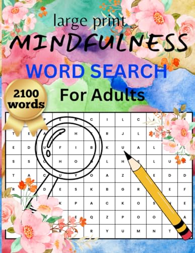 MINDFULNESS WORD SEARCH: Mindfulness: Word puzzles for adults to have a ...
