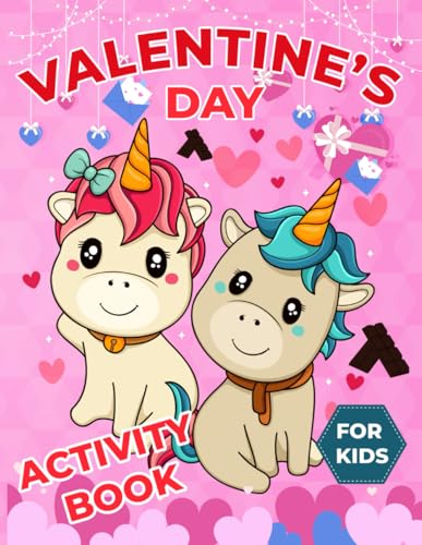 Valentine’s Day Activity Book for Kids: Mazes, Word Search, Dot Markers ...