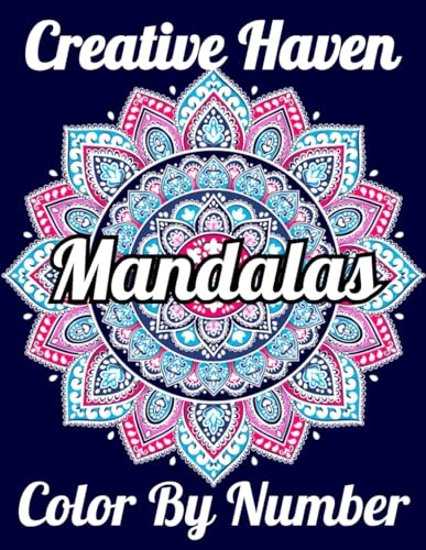 Creative Haven Mandalas Color By Number: Color by Number easy mandala ...