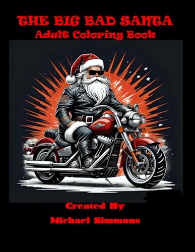 The Big Bad Santa Coloring Book: Twisted look into Santa's private life ...
