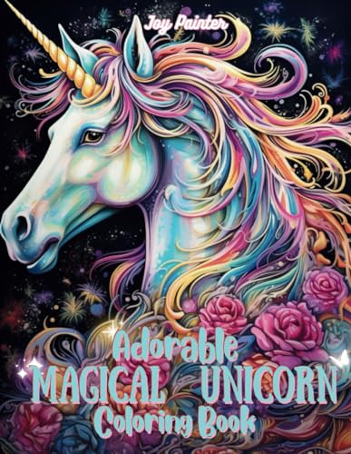 Adorable Magical Unicorn Coloring Book: Embark on a Whimsical Journey ...